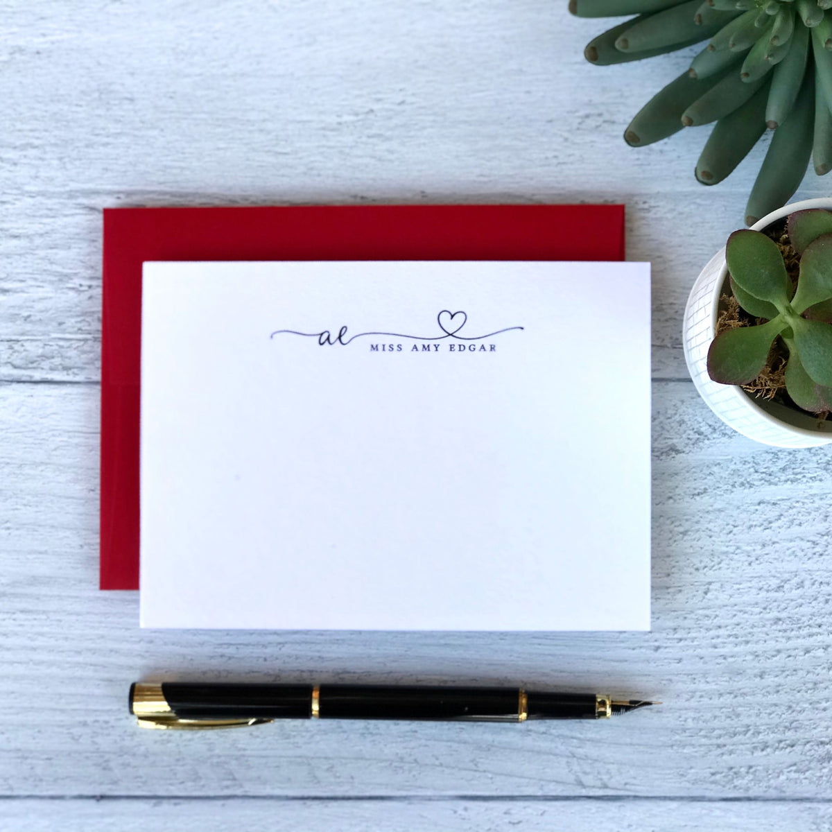 FLAT NOTECARDS – Leather and Earth Co