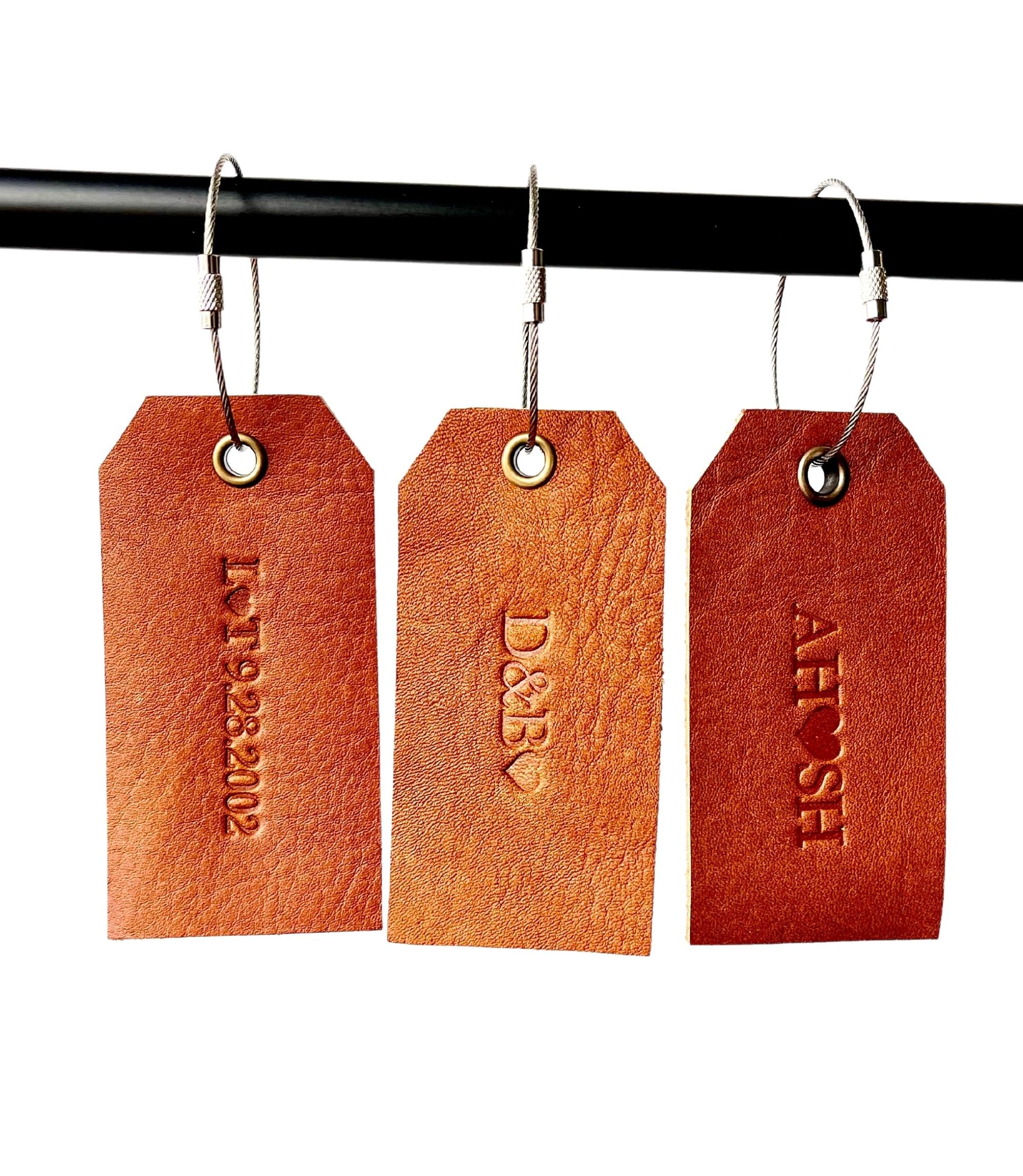 Personalized Classic Luggage Tag – Leather and Earth Co